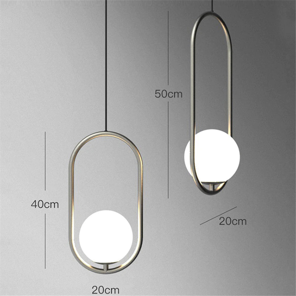 The Berg Sphere Pendant Light – DECORATIQ | Home Decor Store