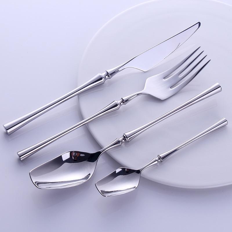 Milan Silver Flatware – DECORATIQ | Home Decor Store